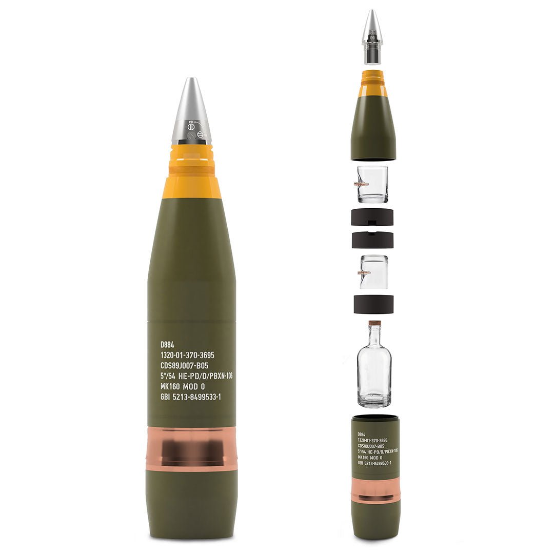 127mm Replica Projectile Mini Bar – BenShot