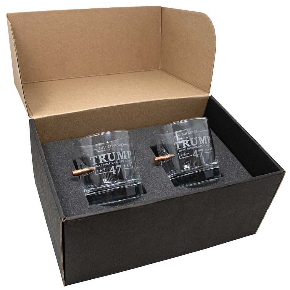 Trump Whiskey Glasses (4 Design Options) – BenShot