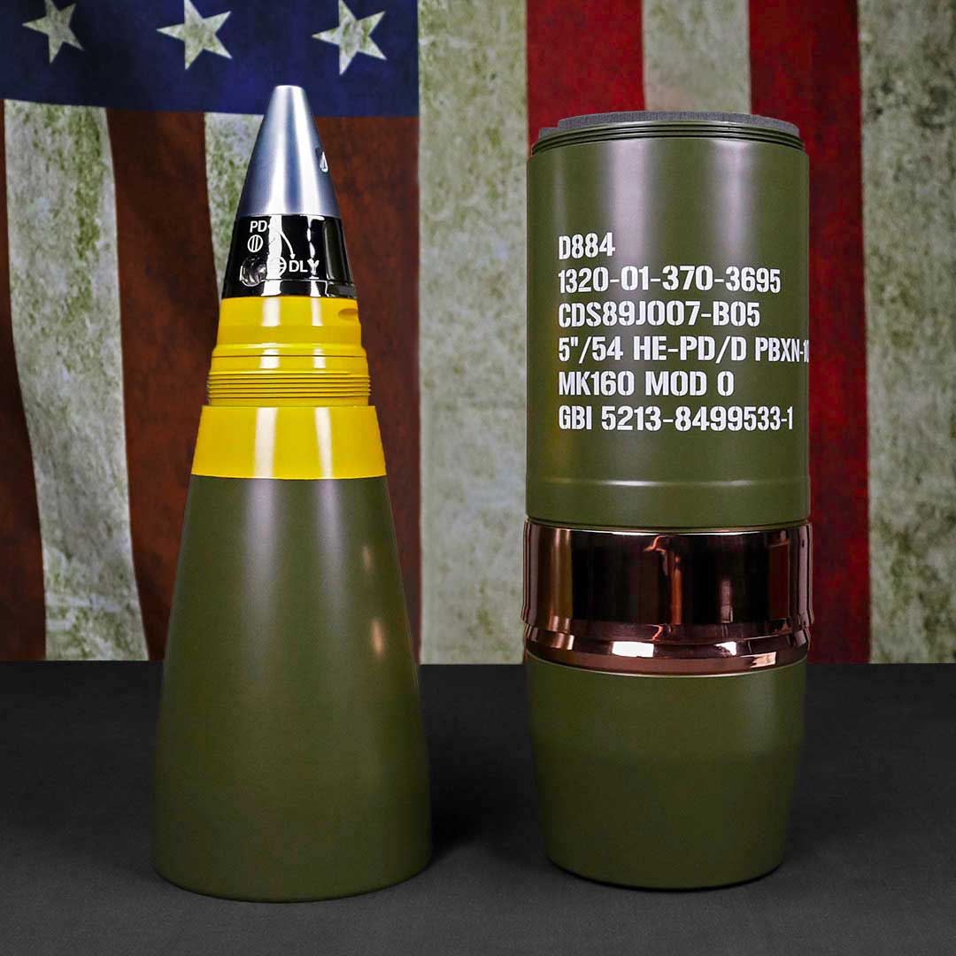 127mm Replica Projectile Mini Bar - BenShot