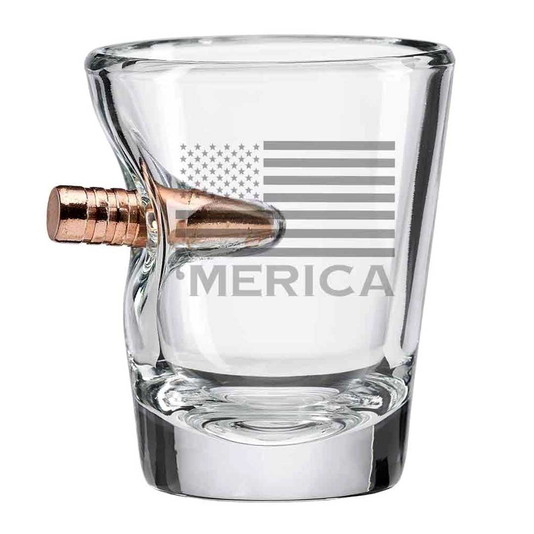 'Merica Shot Glass - 2oz – BenShot